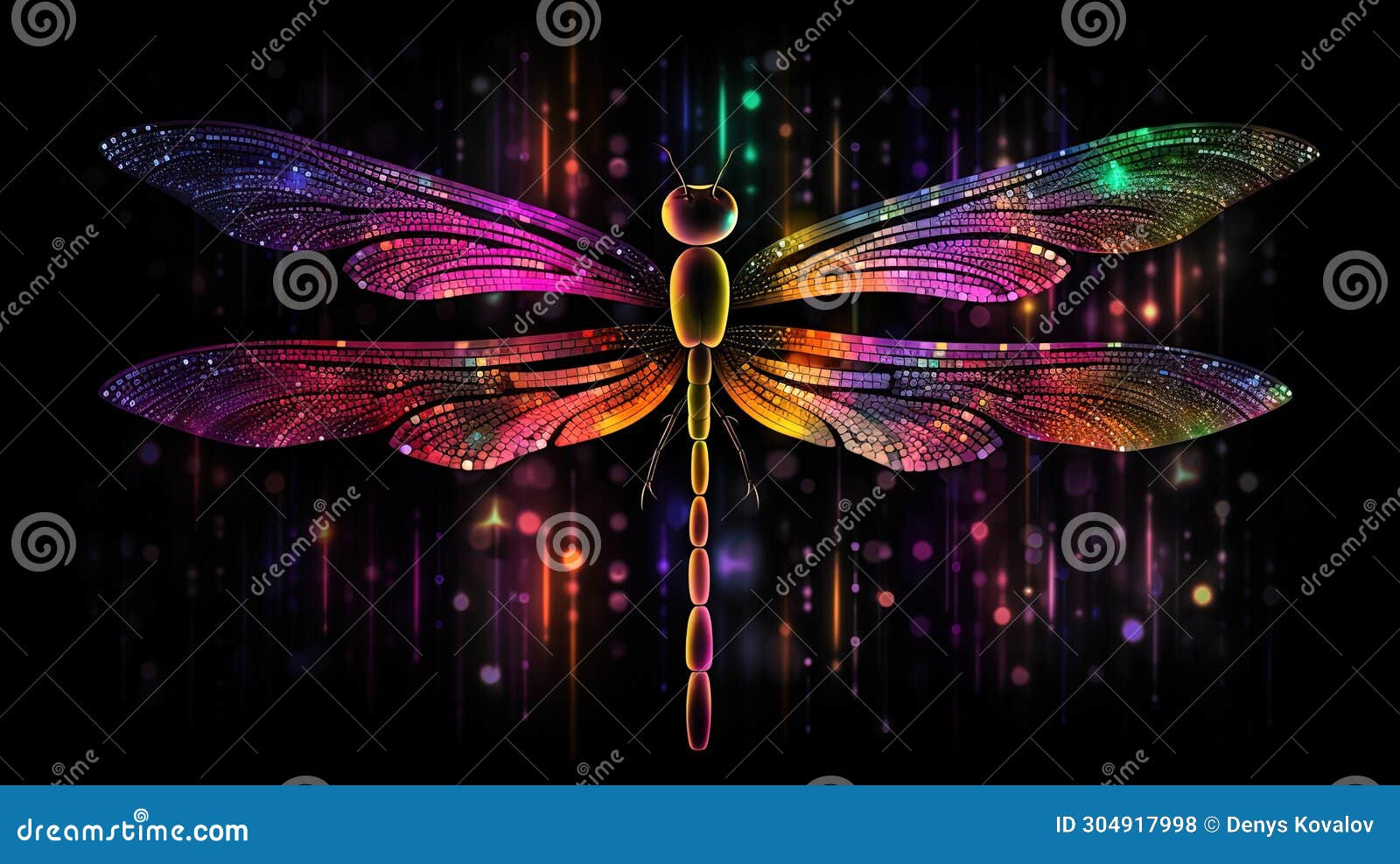 Data Flow Concept with the Flight of a Digital Dragonfly. Technological ...