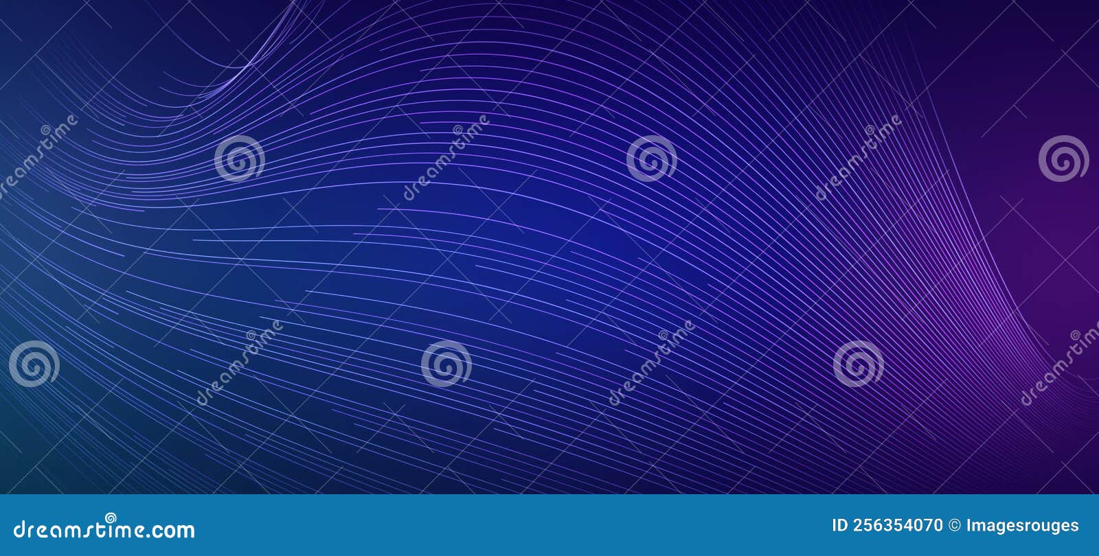 Data Flow in the Form of Lines for a Panoramic Technological Background ...