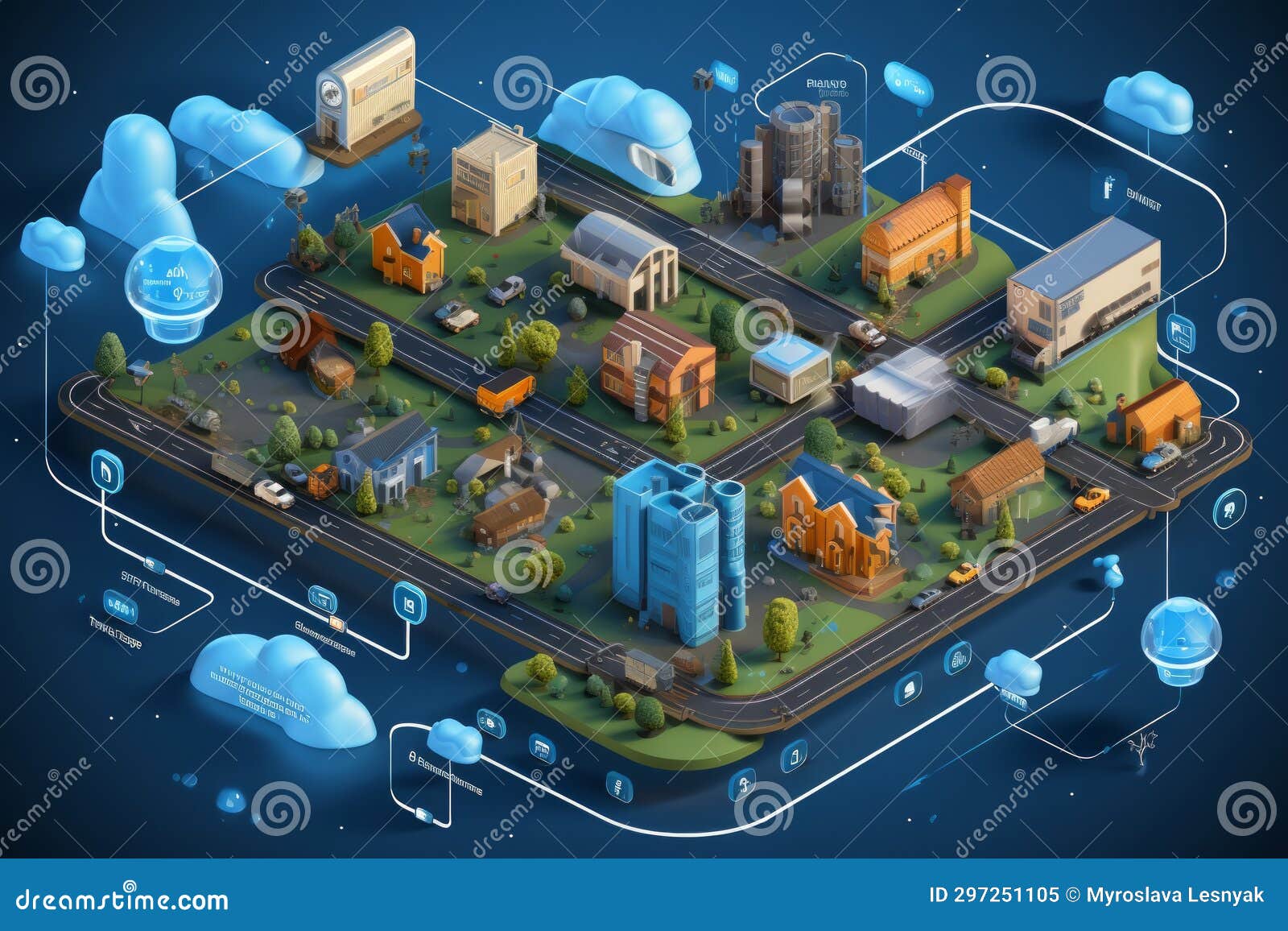 Data Flow Lines: Simple Lines and Arrows Illustrating the Flow of Data ...