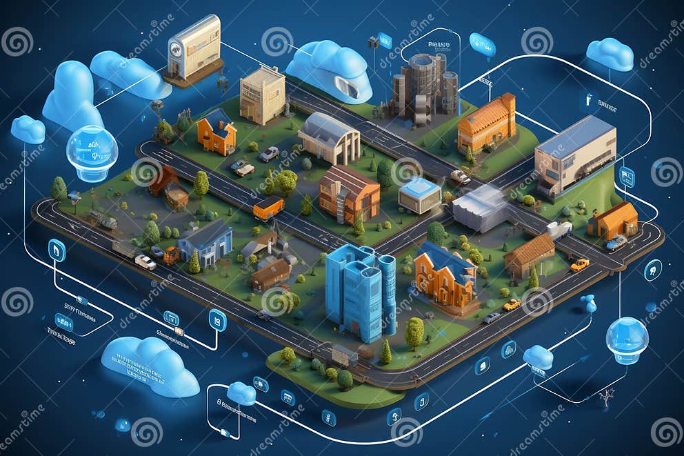 Data Flow Lines: Simple Lines and Arrows Illustrating the Flow of Data ...