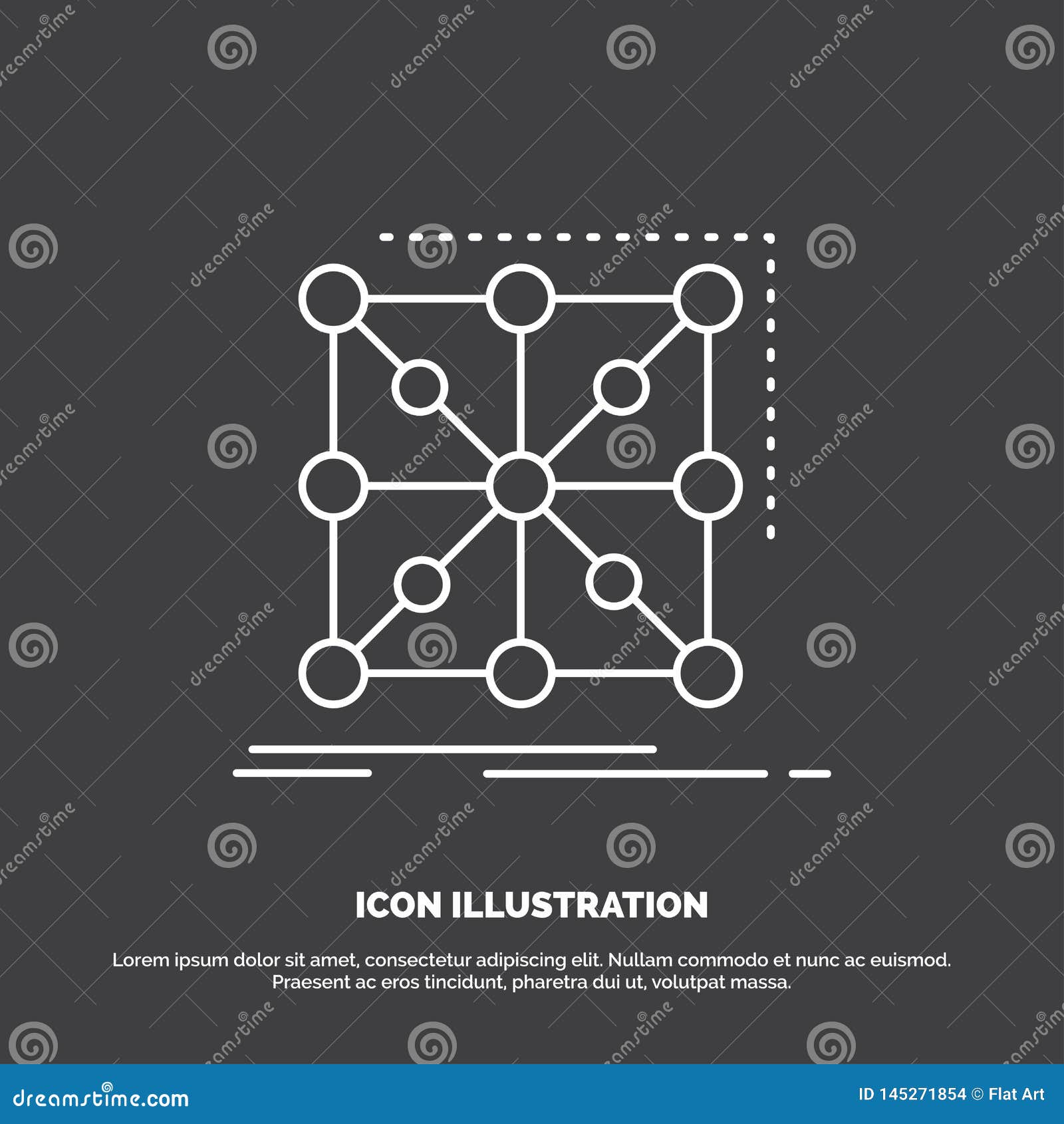 Data, Framework, App, Cluster, Complex Icon. Line Vector Symbol for UI ...