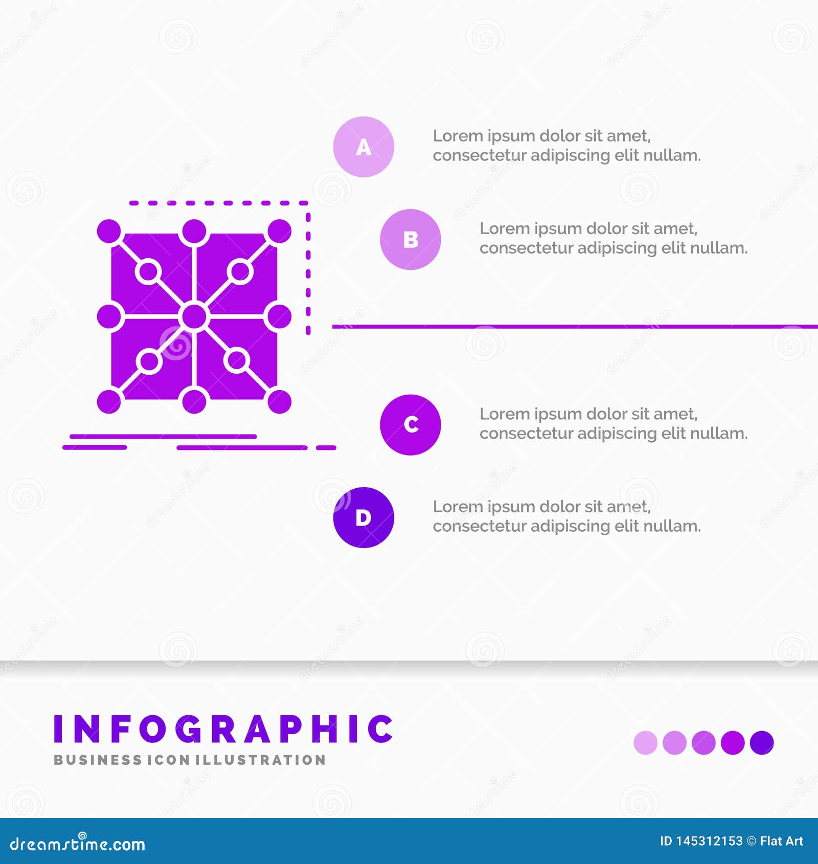 Data, Framework, App, Cluster, Complex Infographics Template for ...
