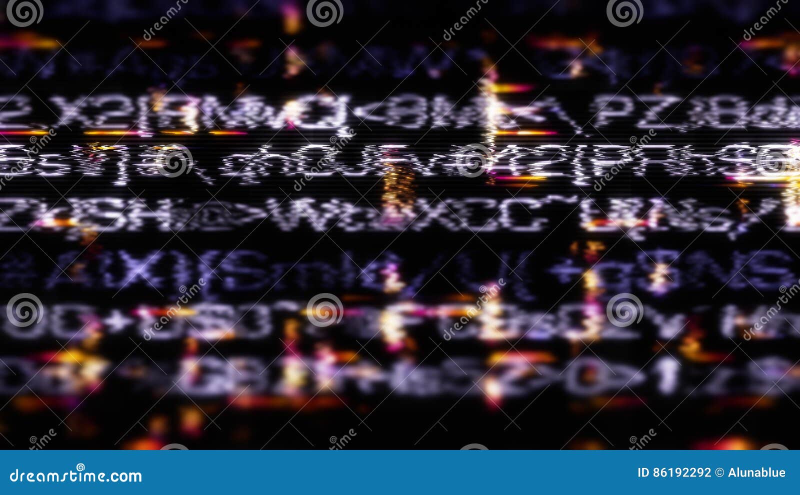 Data Glitch Streaming Data Malfunction 11021 Stock Photo - Image of ...