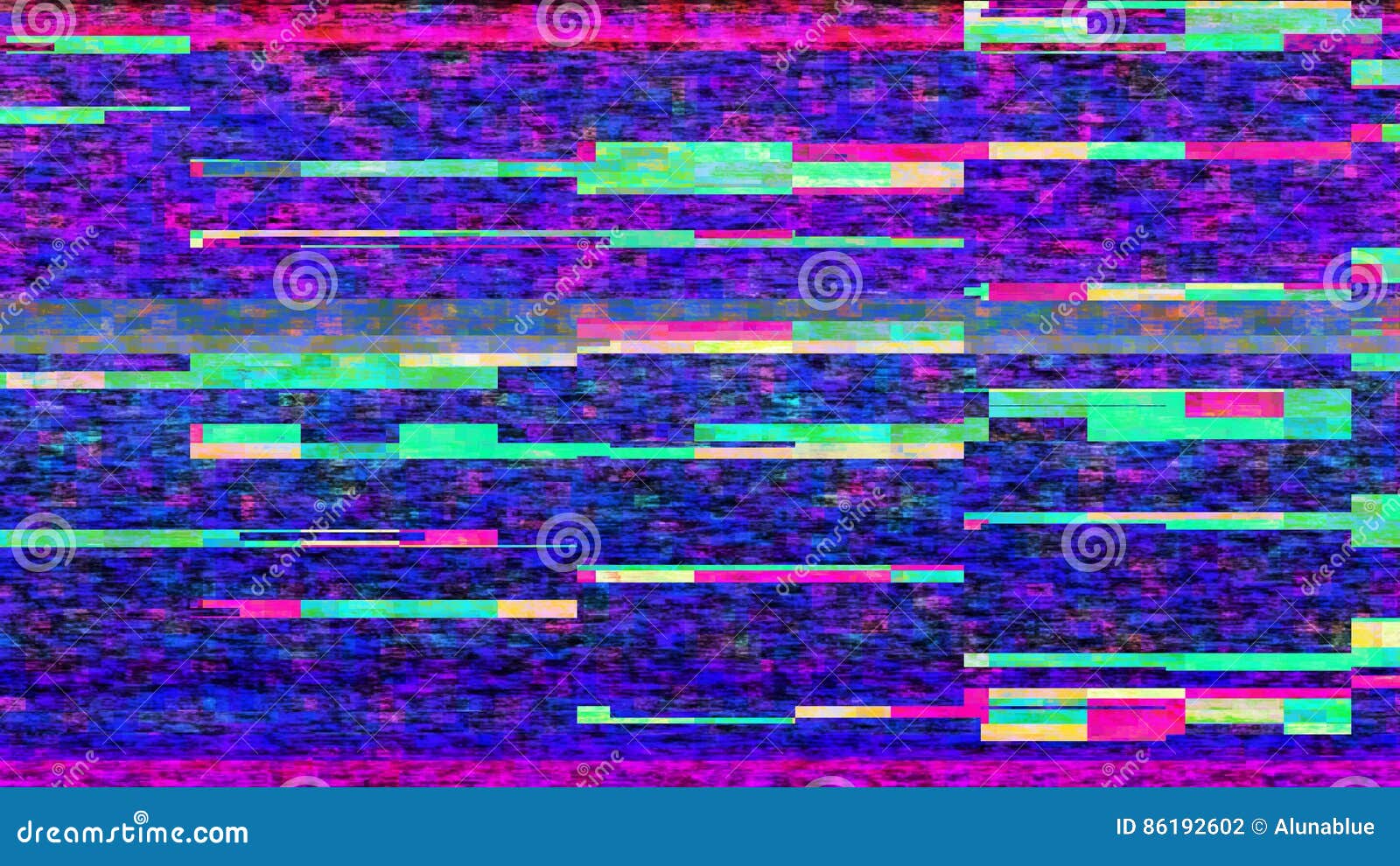 Data Glitch Streaming Data Malfunction 11028 Stock Photo - Image of ...