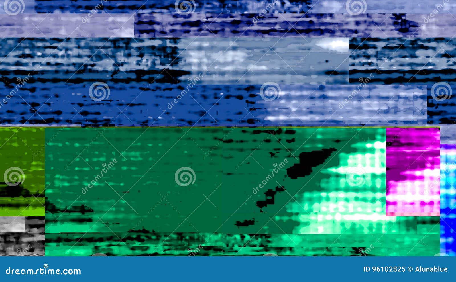 Data Glitch Streaming Data Malfunction 11032 Stock Illustration ...