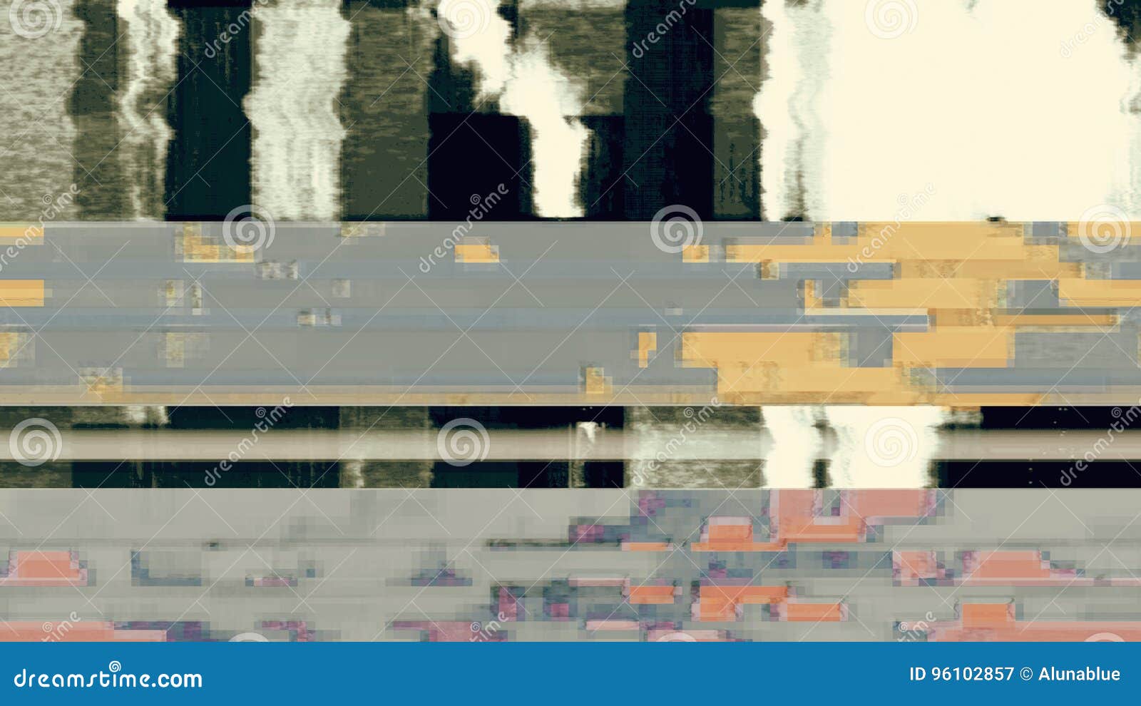 Data Glitch Streaming Data Malfunction 11033 Stock Image - Image of ...