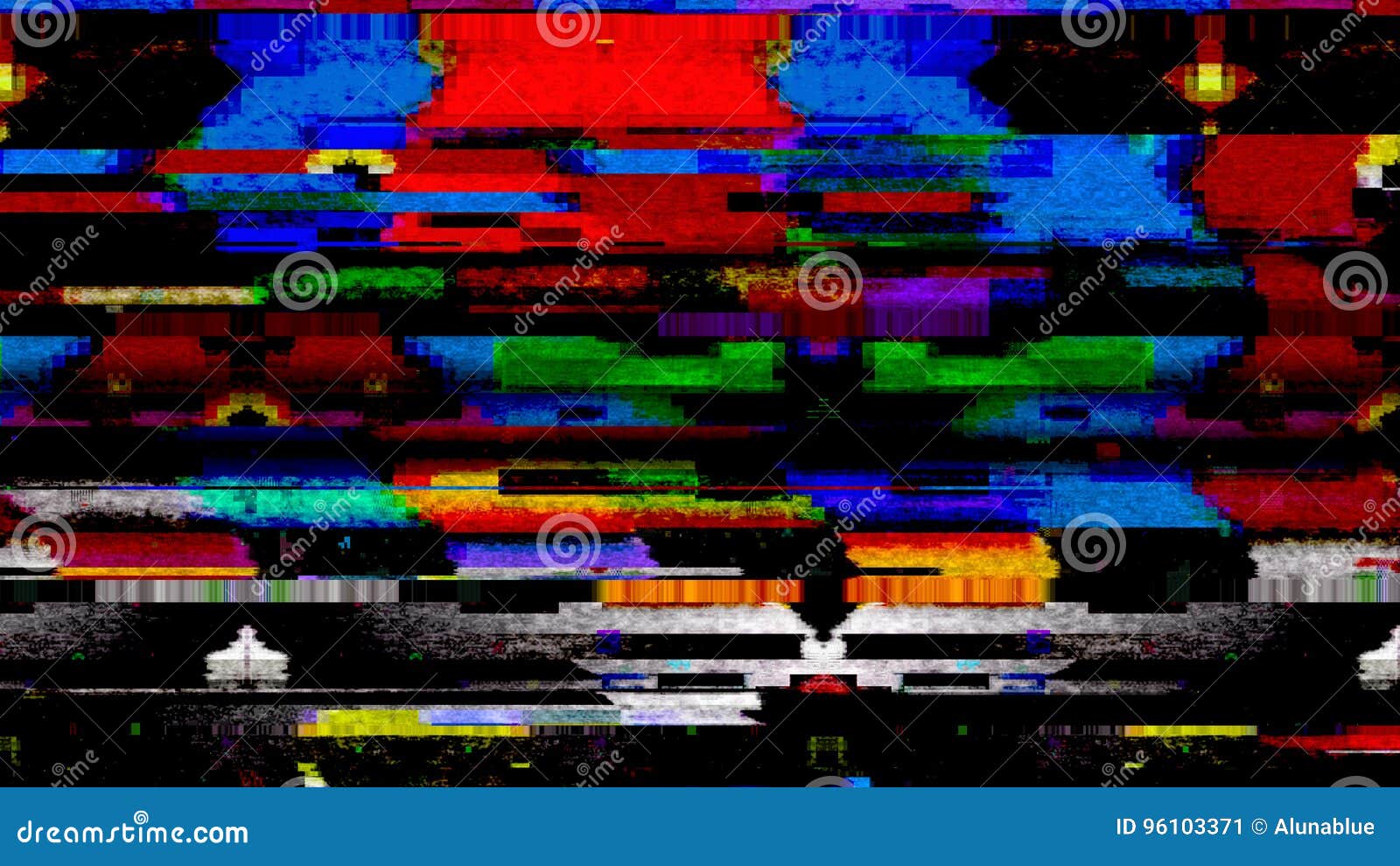 Data Glitch Streaming Data Malfunction 11046 Stock Image - Image of ...