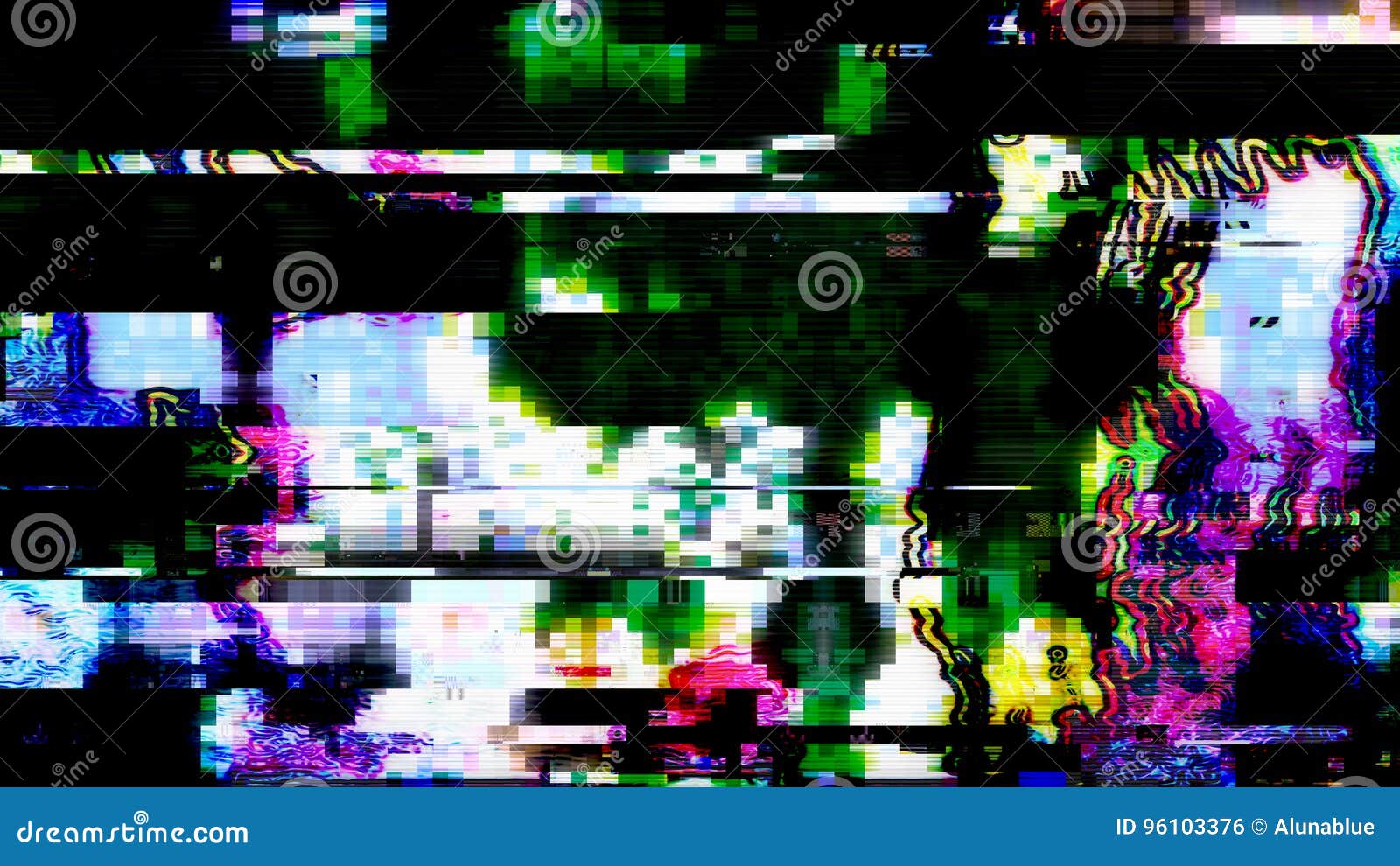 Data Glitch Streaming Data Malfunction 11039 Stock Photo - Image of ...