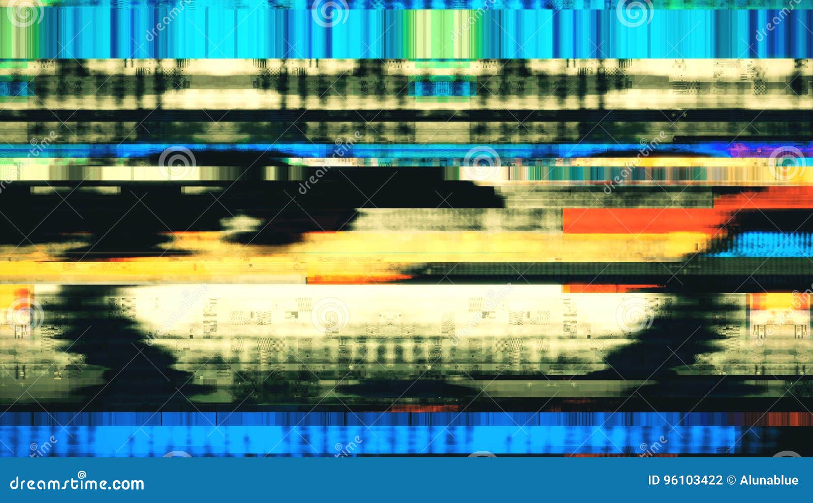 Data Glitch Streaming Data Malfunction 11050 Stock Photo - Image of ...