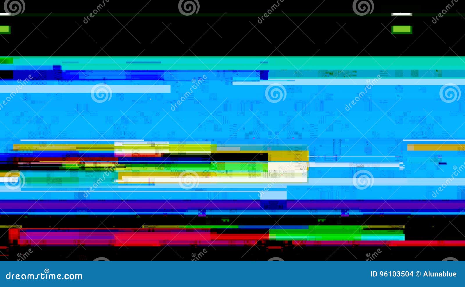 Data Glitch Streaming Data Malfunction 11044 Stock Photo - Image of ...