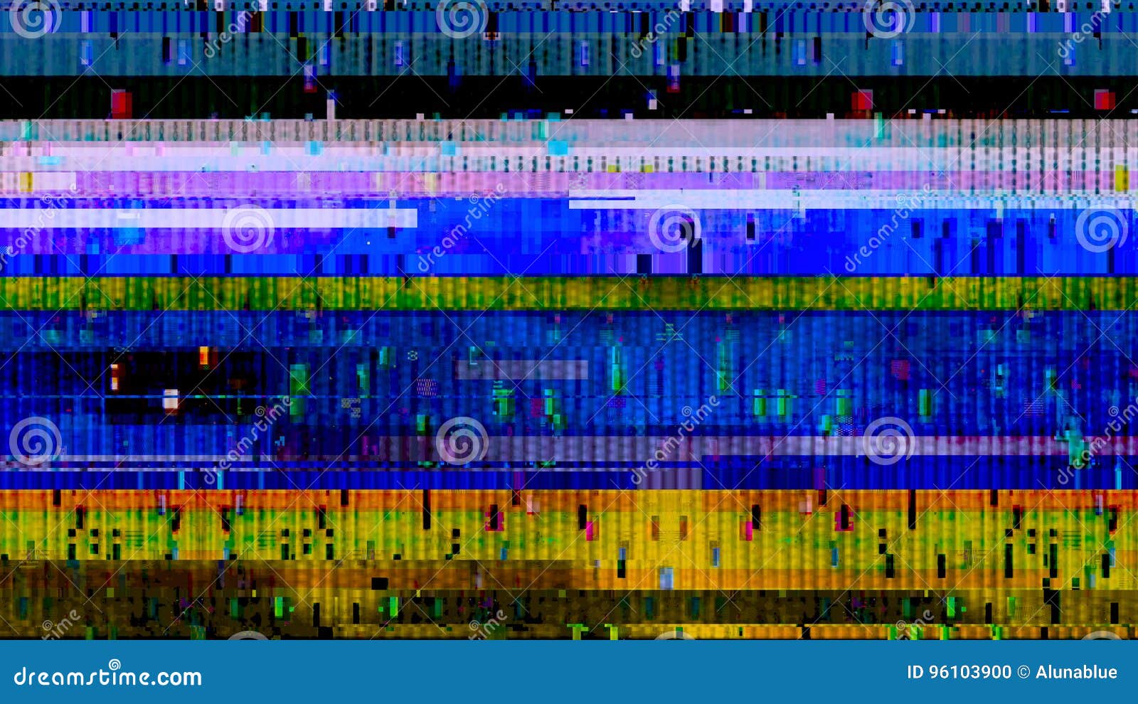 Data Glitch Streaming Data Malfunction 11048 Stock Photo - Image of ...