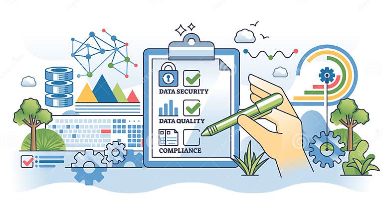 Data Governance Best Practices for File Security Outline Hands Concept ...