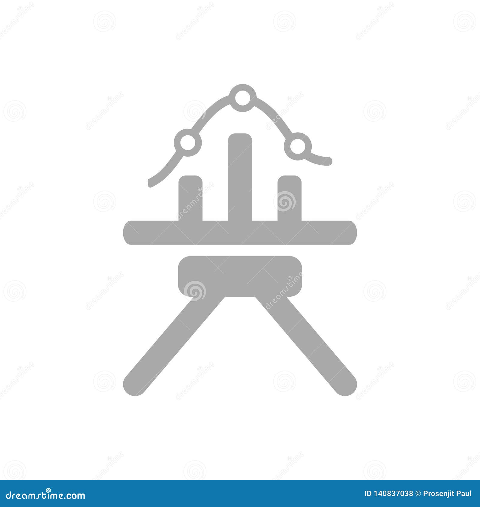 Data , Graph , Chart , Growth Rate, Business Analysis Grey Icon Stock ...