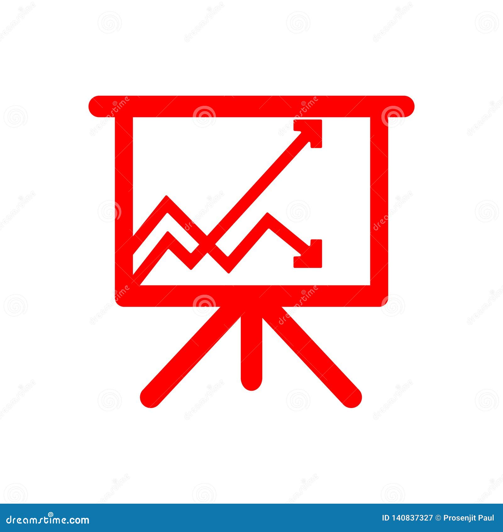 Data , Graph , Chart , Growth Rate, Business Analysis Red Icon Stock ...