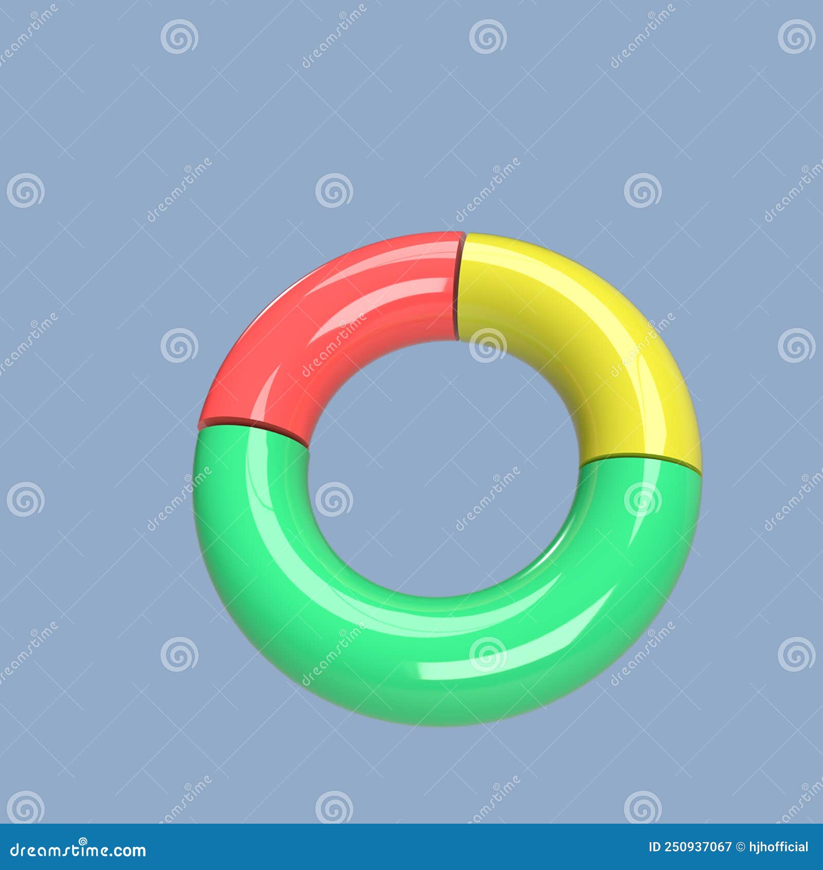 Data Graph 3d Model Cartoon Style. Render Illustration Stock Illustration - Illustration of ...