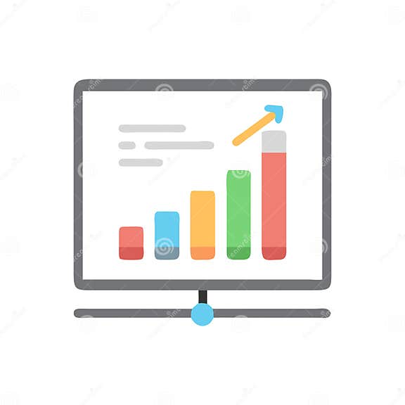 Data Graph Icon for Study Analysis Stock Vector - Illustration of outline, study: 351942417