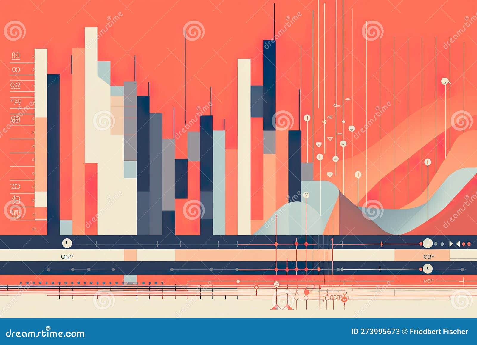 Data Graph, Visualisation of Diagrams and Finance Graphics, AI ...