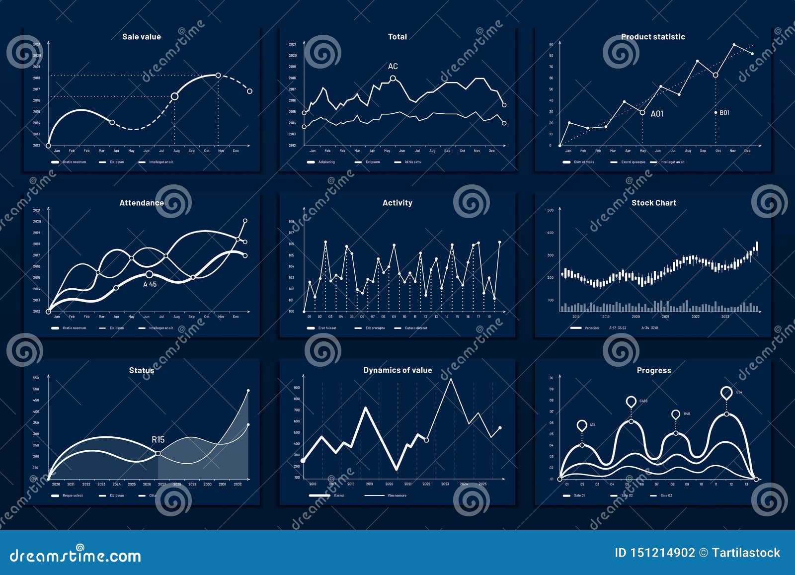 Graphic Charts. Infographic Statistic Bars And Diagrams For Data ...