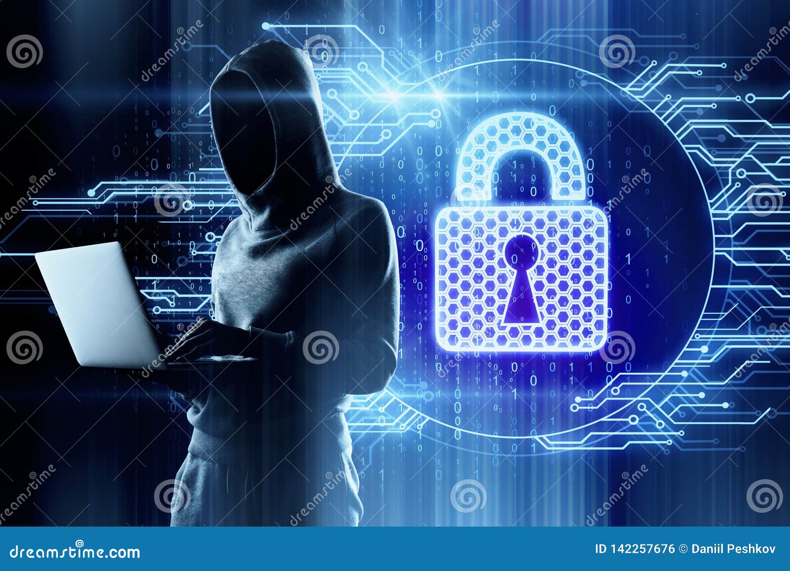 Data and hack concept stock photo. Image of lock, cyberspace - 142257676