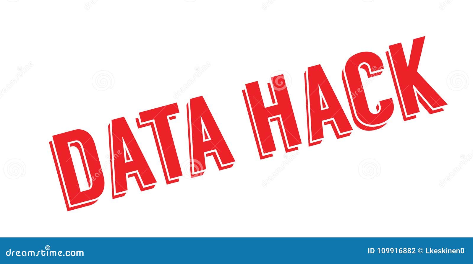 Data Hack rubber stamp stock vector. Illustration of button - 109916882