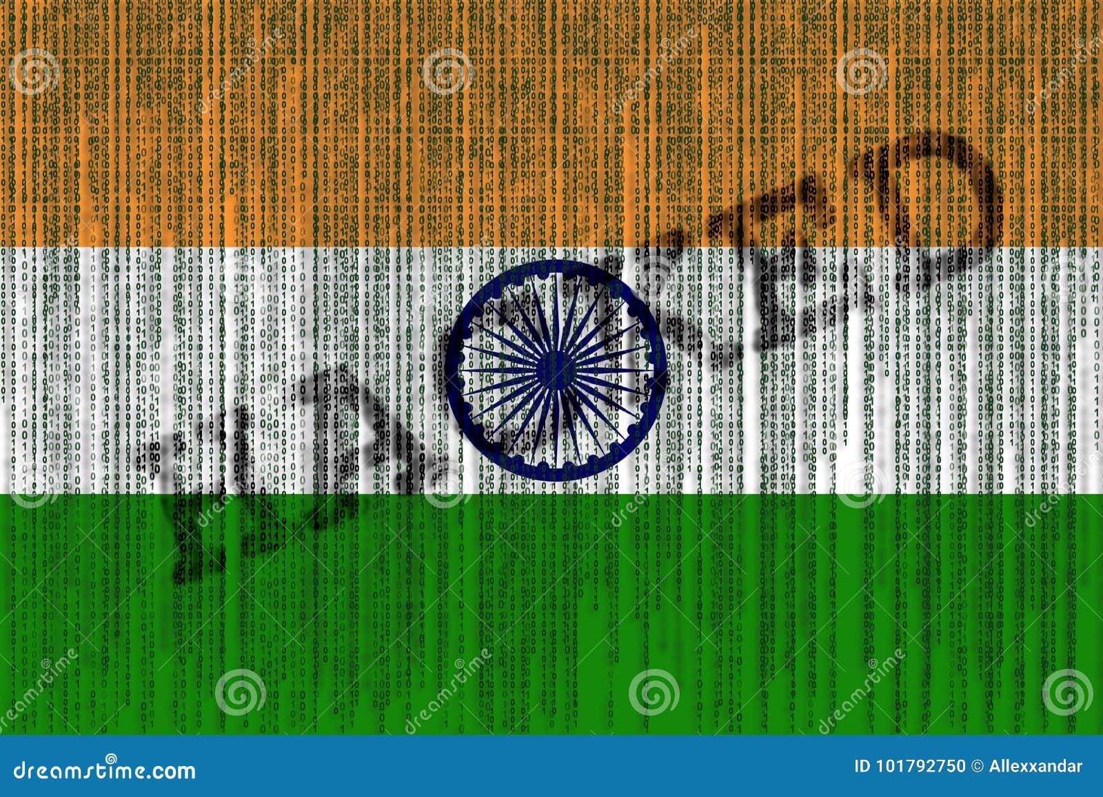 Data Hacked India Flag. India Flag with Binary Code Stock Illustration ... Data Hacked India Flag. India Flag with Binary Code Stock Illustration ...
