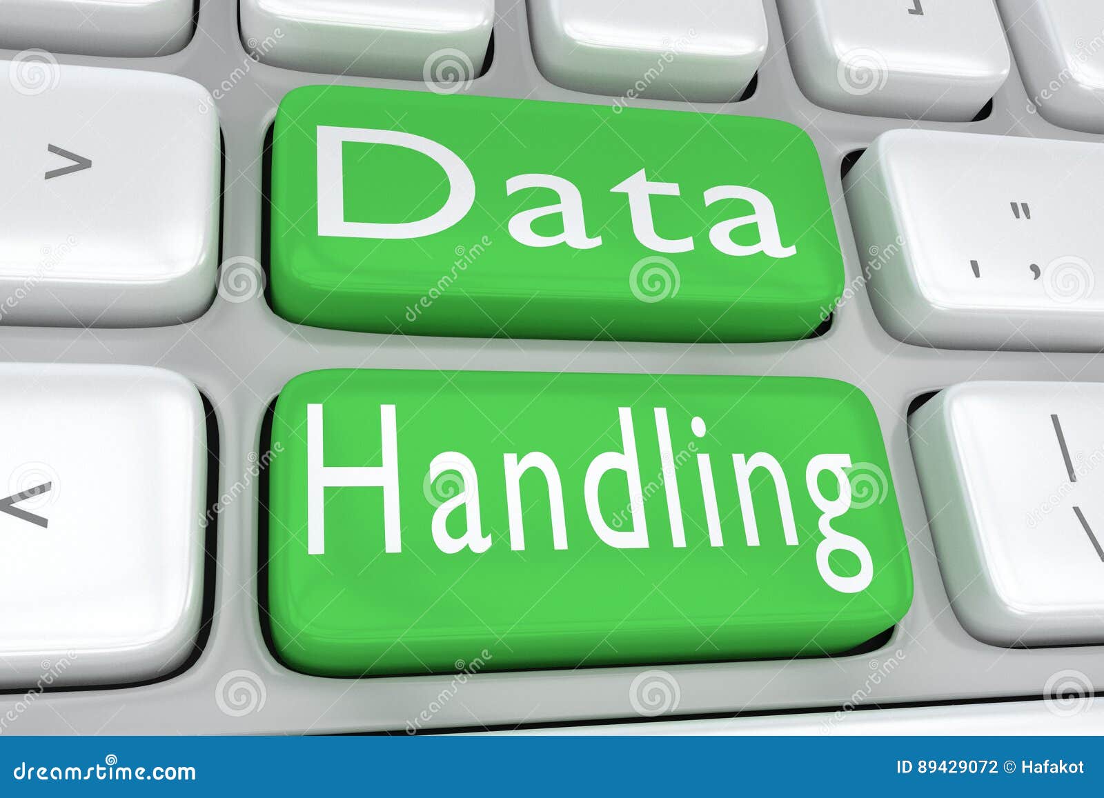 Data Handling concept stock illustration. Illustration of communication ...