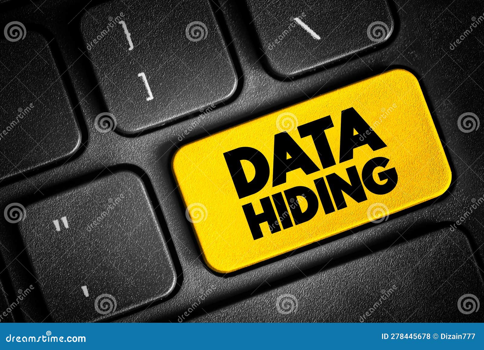 Data Hiding - Technique of Hiding Internal Object Details, Text Concept ...