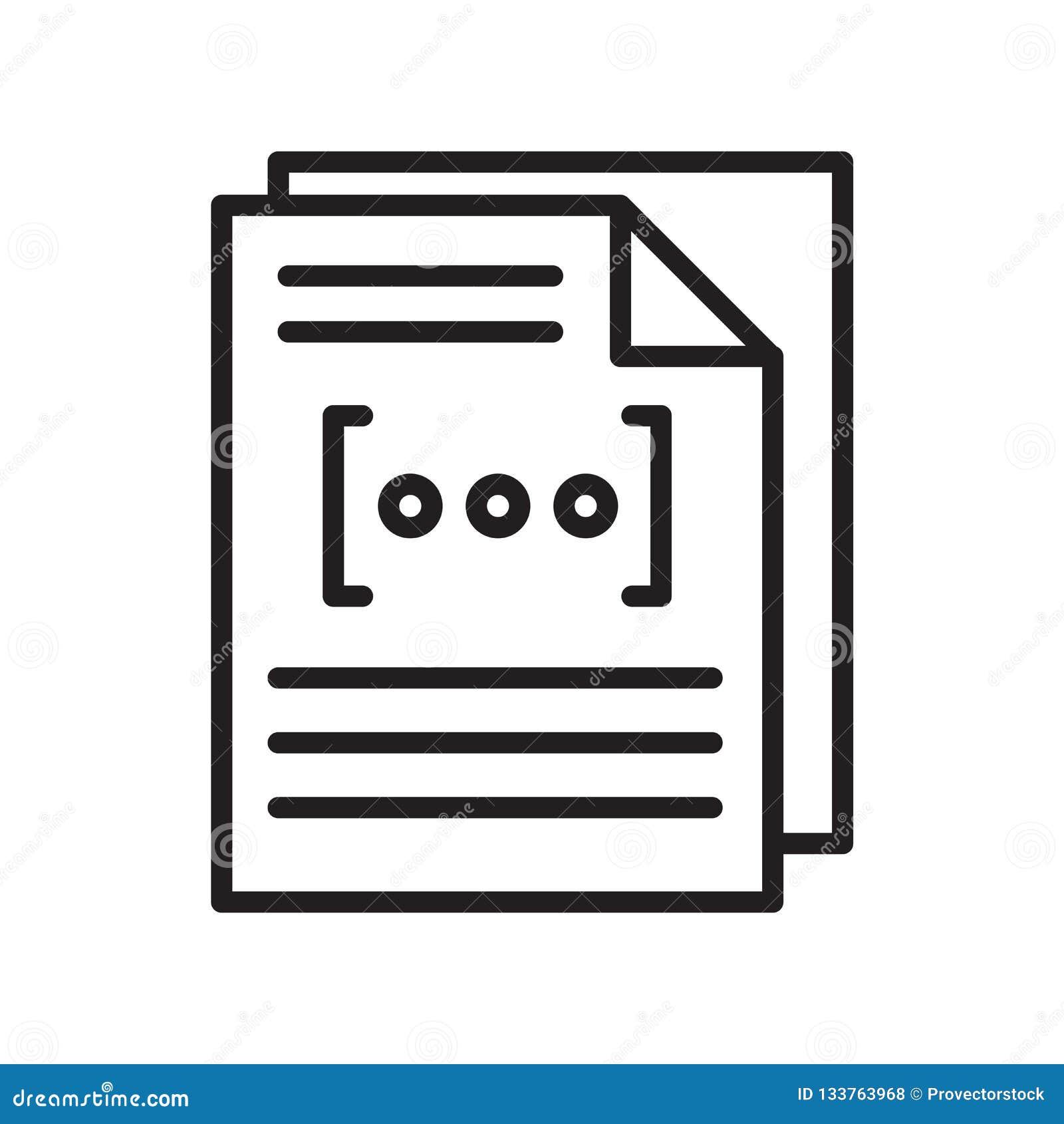 Data Icon Vector Sign and Symbol Isolated on White Background, D Stock ...