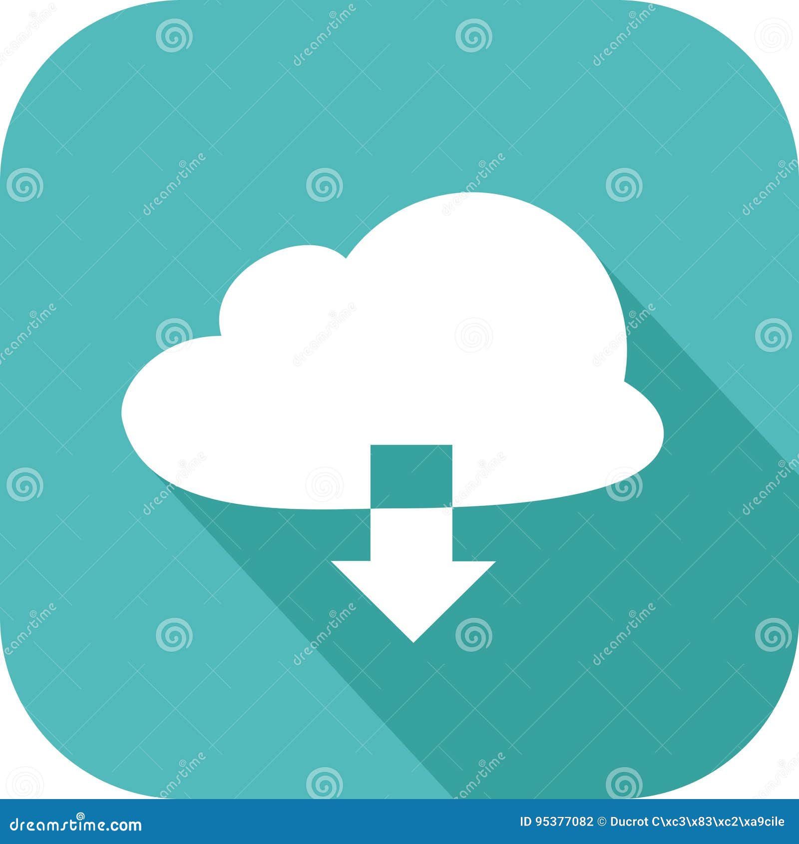 Data import icon stock vector. Illustration of digital - 95377082
