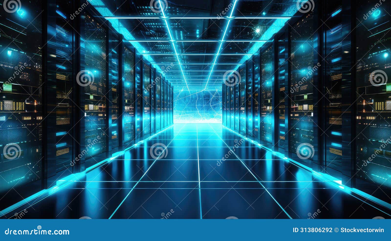 Data Information Technology Stock Illustration - Illustration of ...