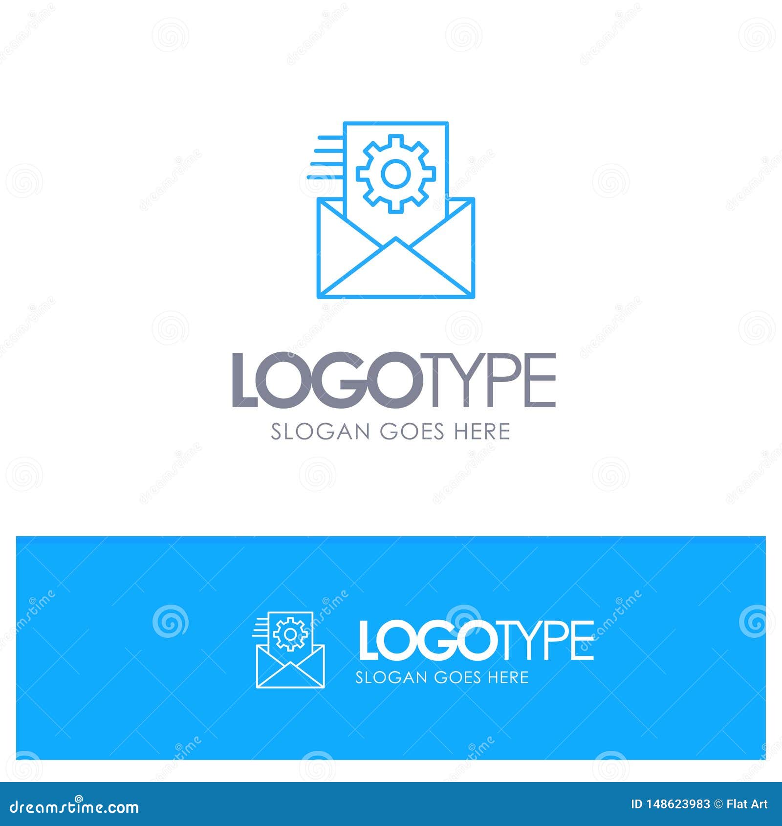 Data, Data Integration, Data Management, Integration Blue OutLine Logo ...