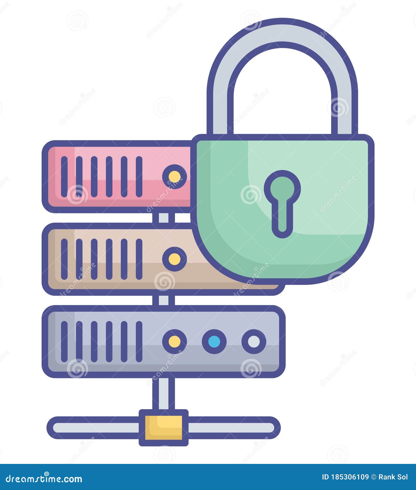 Data Integrity Fill Vector Icon Which Can Easily Modify or Edit Stock ...