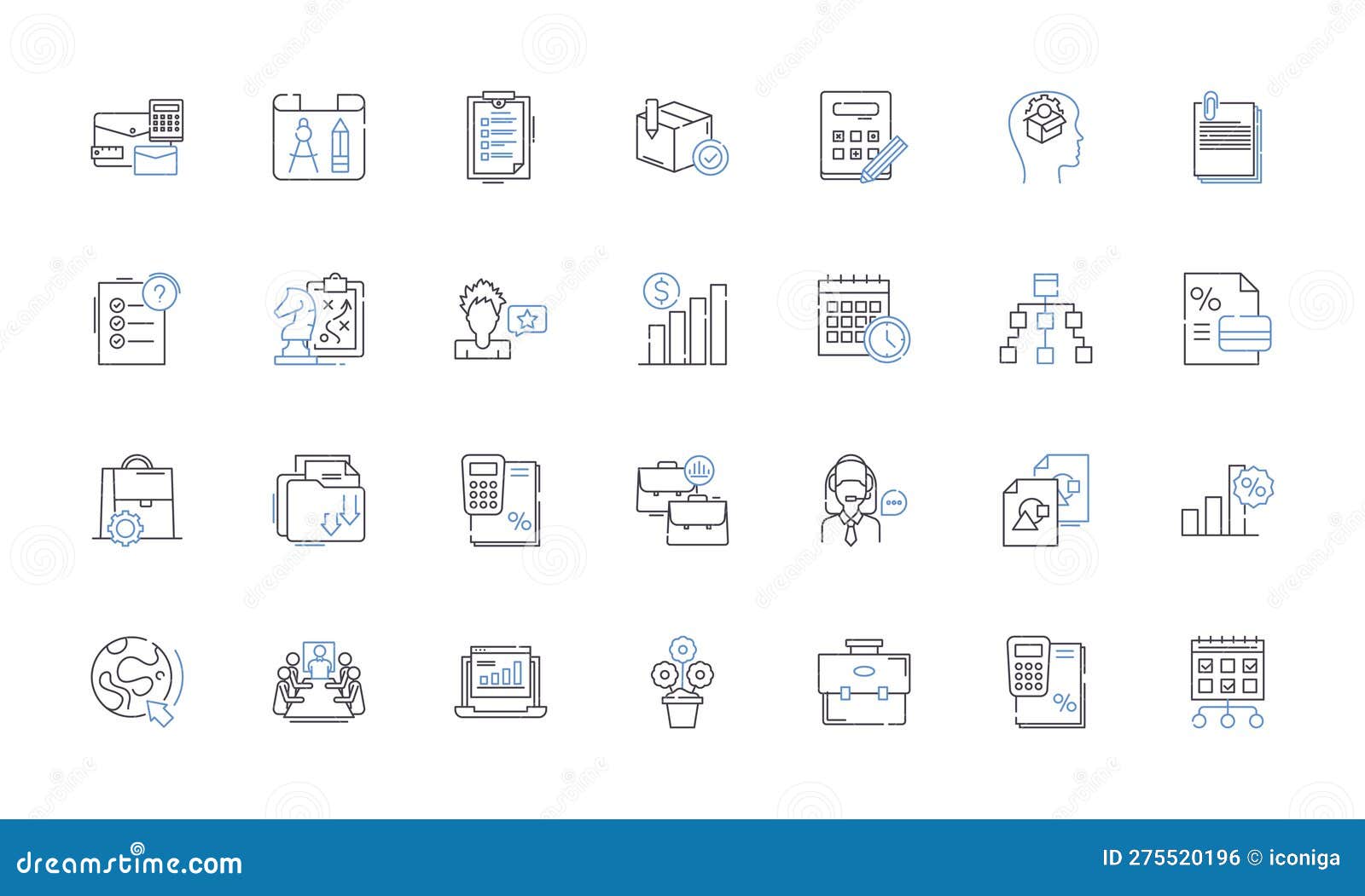 Data Interpretation Line Icons Collection. Analysis, Insight, Inference ... Data Interpretation Line Icons Collection. Analysis, Insight, Inference ...