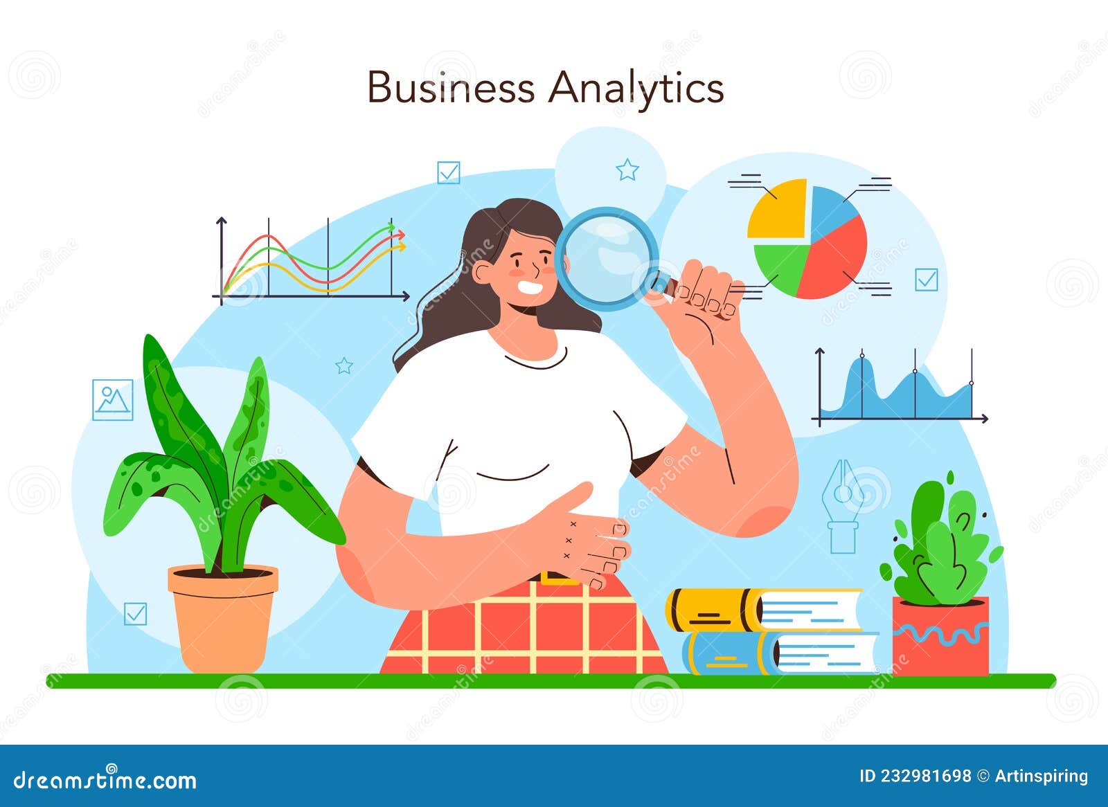 Data Journalism or Data-driven Journalism Concept. Big Data Filtering ...