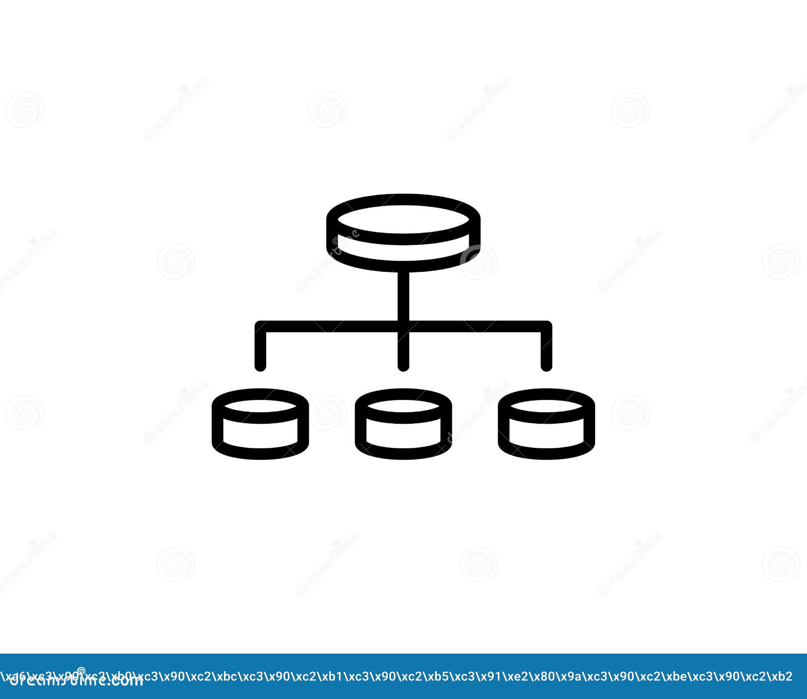 Data line icon stock vector. Illustration of computer - 187829874
