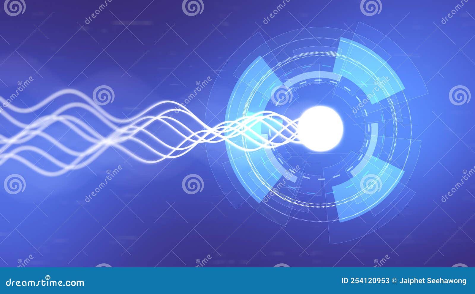 Data Line Stream Network Center Super Fast Speed Digital Technology ...