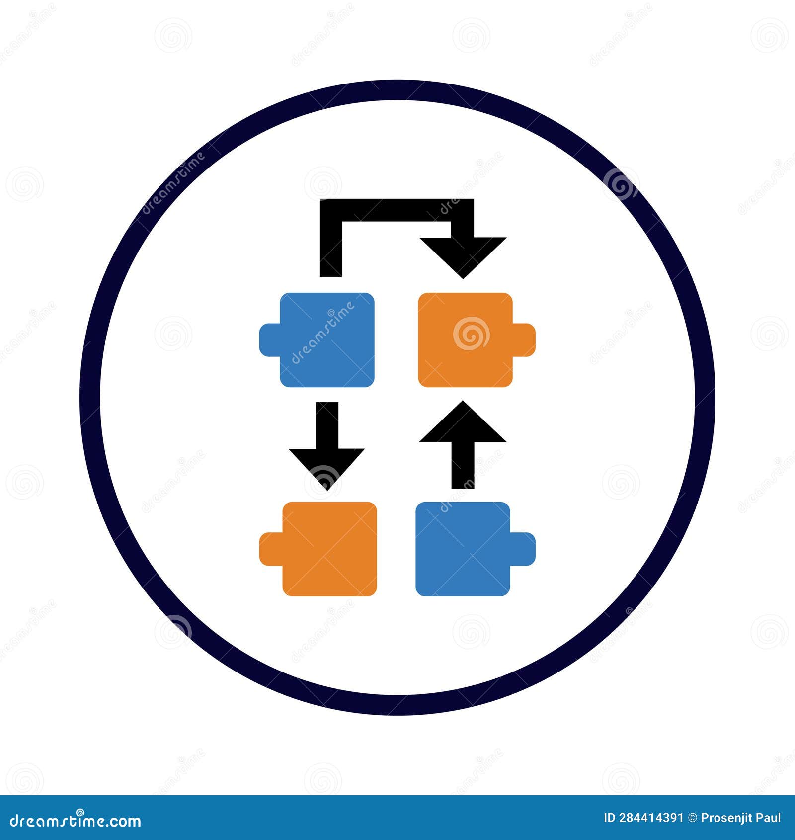 Data Link, Link Diagram, Link Layer Icon Stock Vector - Illustration of ...
