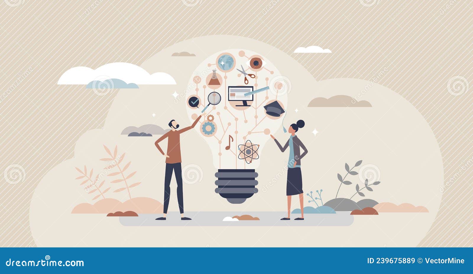 Education And Skill Up Concept Hand Lettering Motivation Poster ...