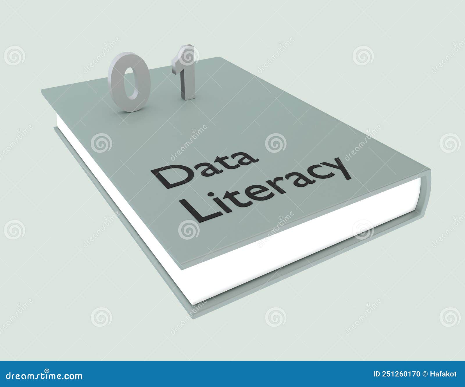Data Literacy concept stock illustration. Illustration of information ...