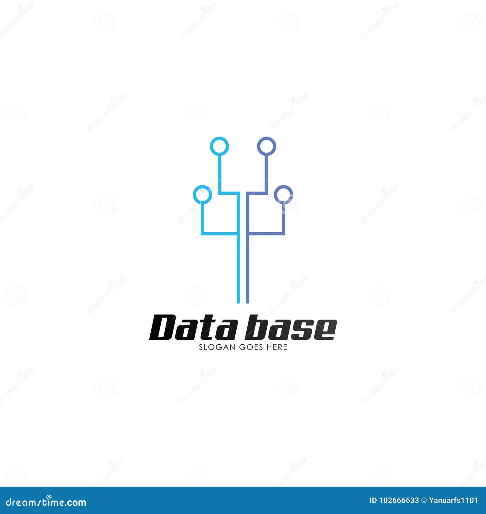 Data Logo art stock vector. Illustration of computer - 102666633