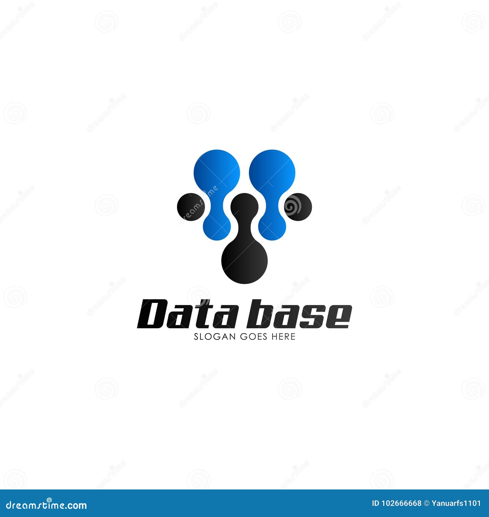 Data Logo art stock illustration. Illustration of concept - 102666668