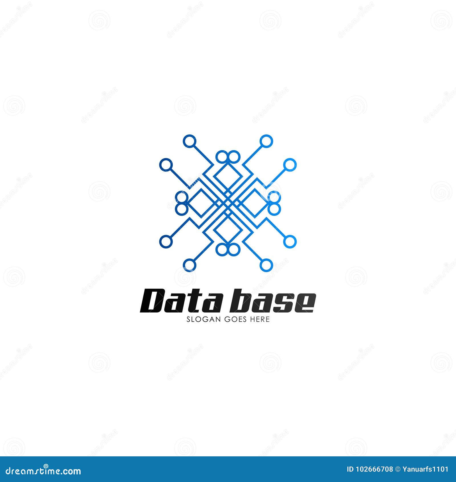 Data Logo art stock vector. Illustration of design, element - 102666708