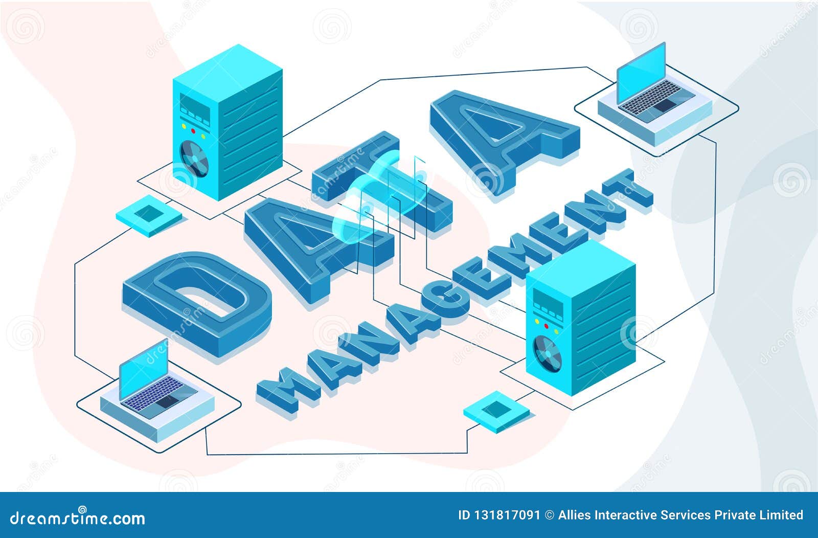 Data Management Concept Based Isometric Design, Illustration of Stock ... Data Management Concept Based Isometric Design, Illustration of Stock ...