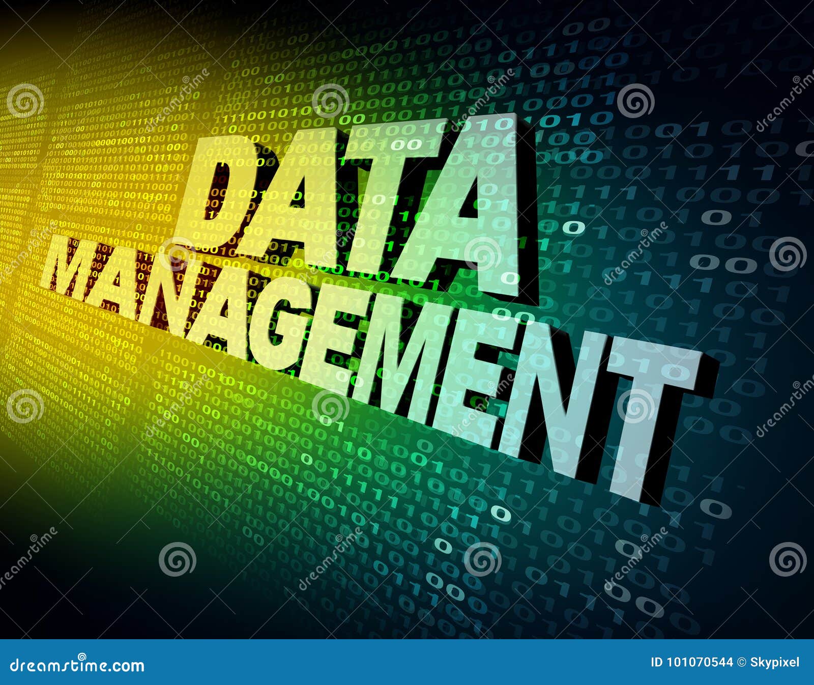 Data Management stock illustration. Illustration of data - 101070544