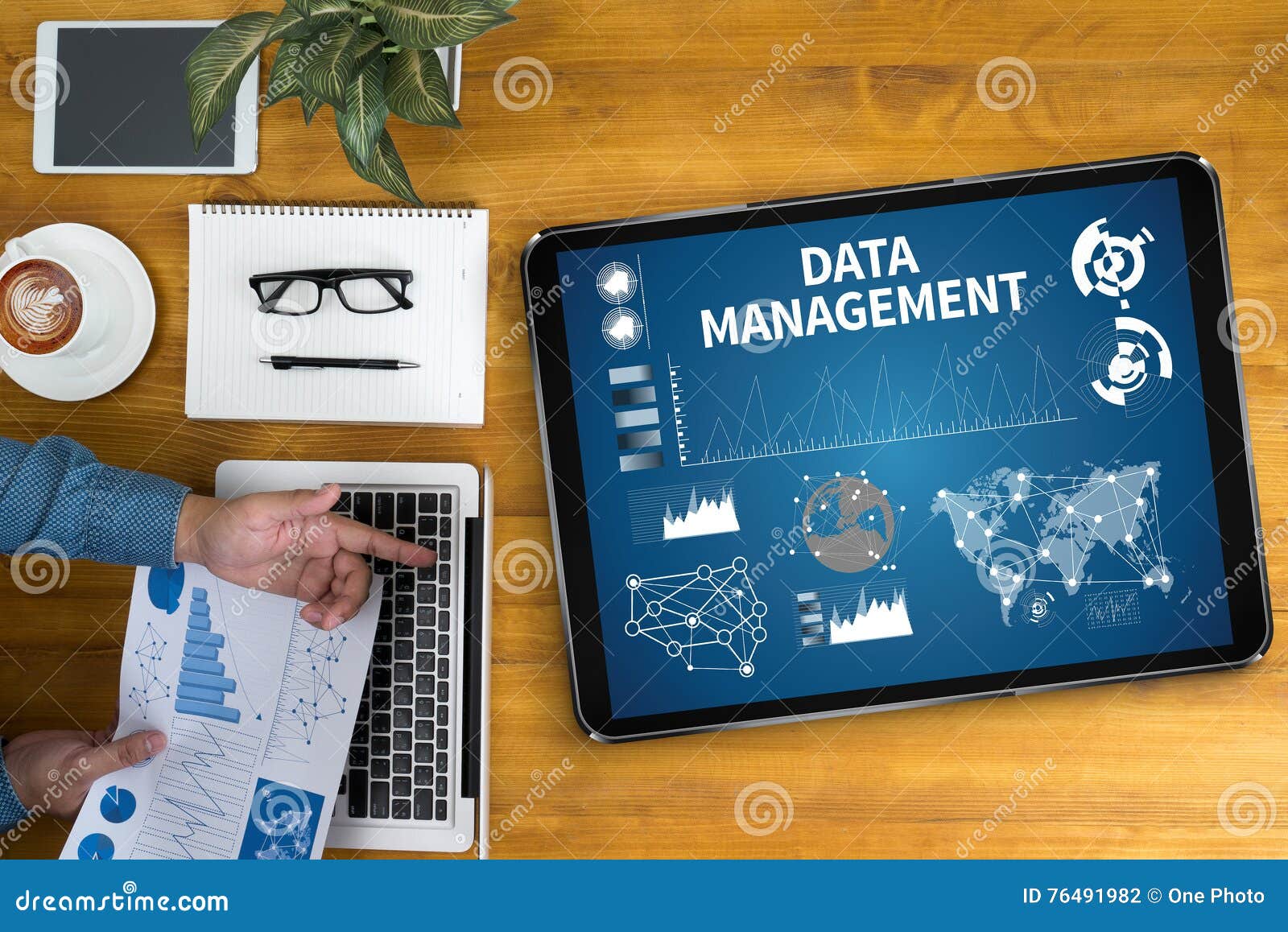 DATA MANAGEMENT File Database Cloud Network Stock Photo - Image of ...