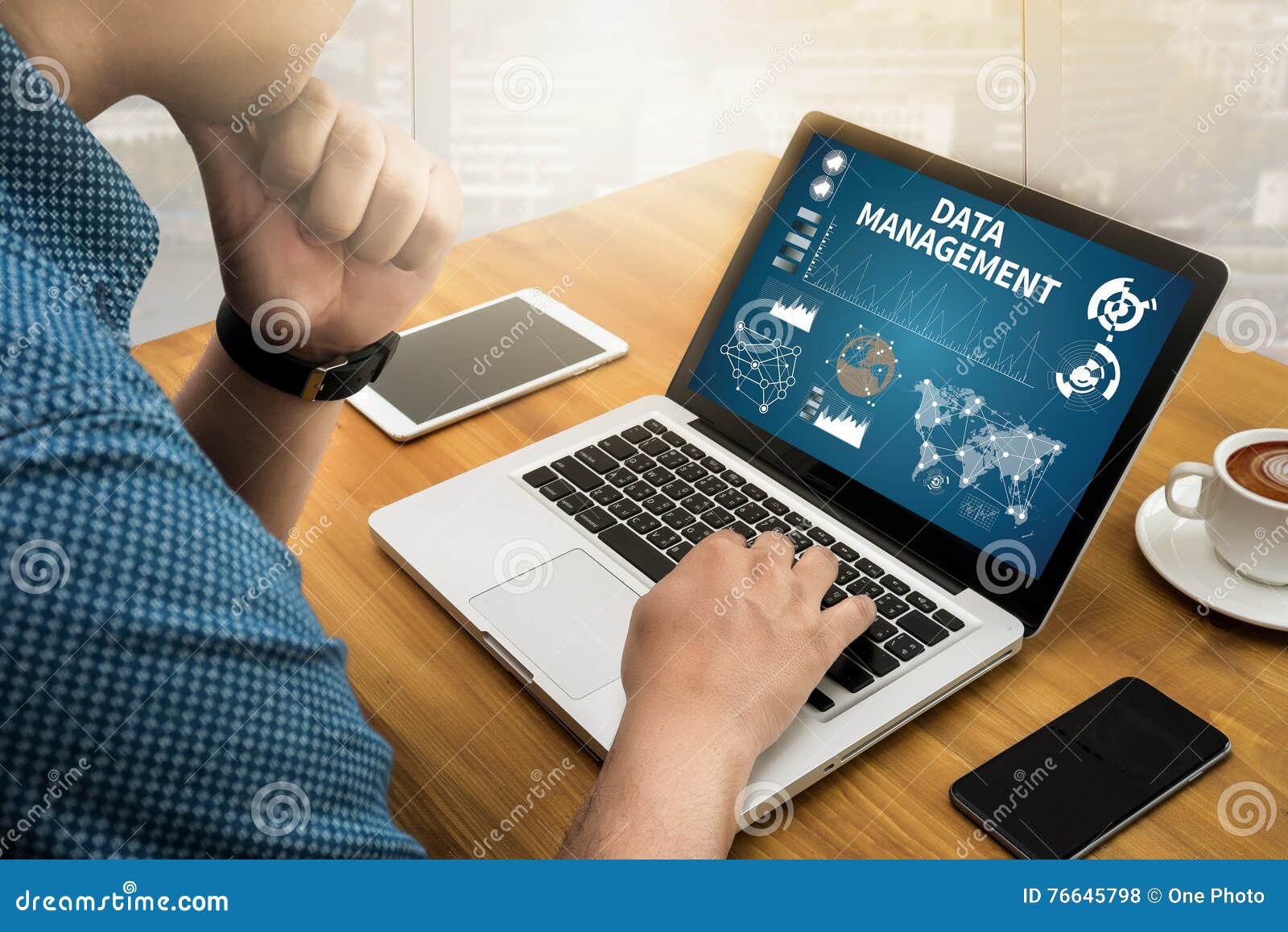 DATA MANAGEMENT File Database Cloud Network Stock Photo - Image of data ...