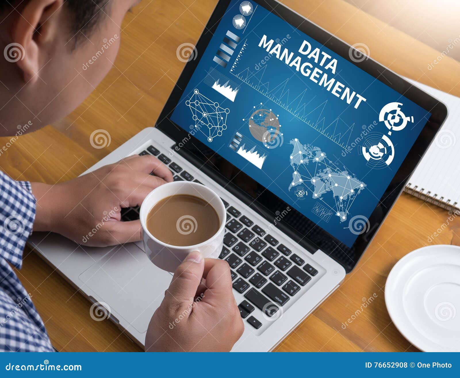 DATA MANAGEMENT File Database Cloud Network Stock Photo - Image of ...