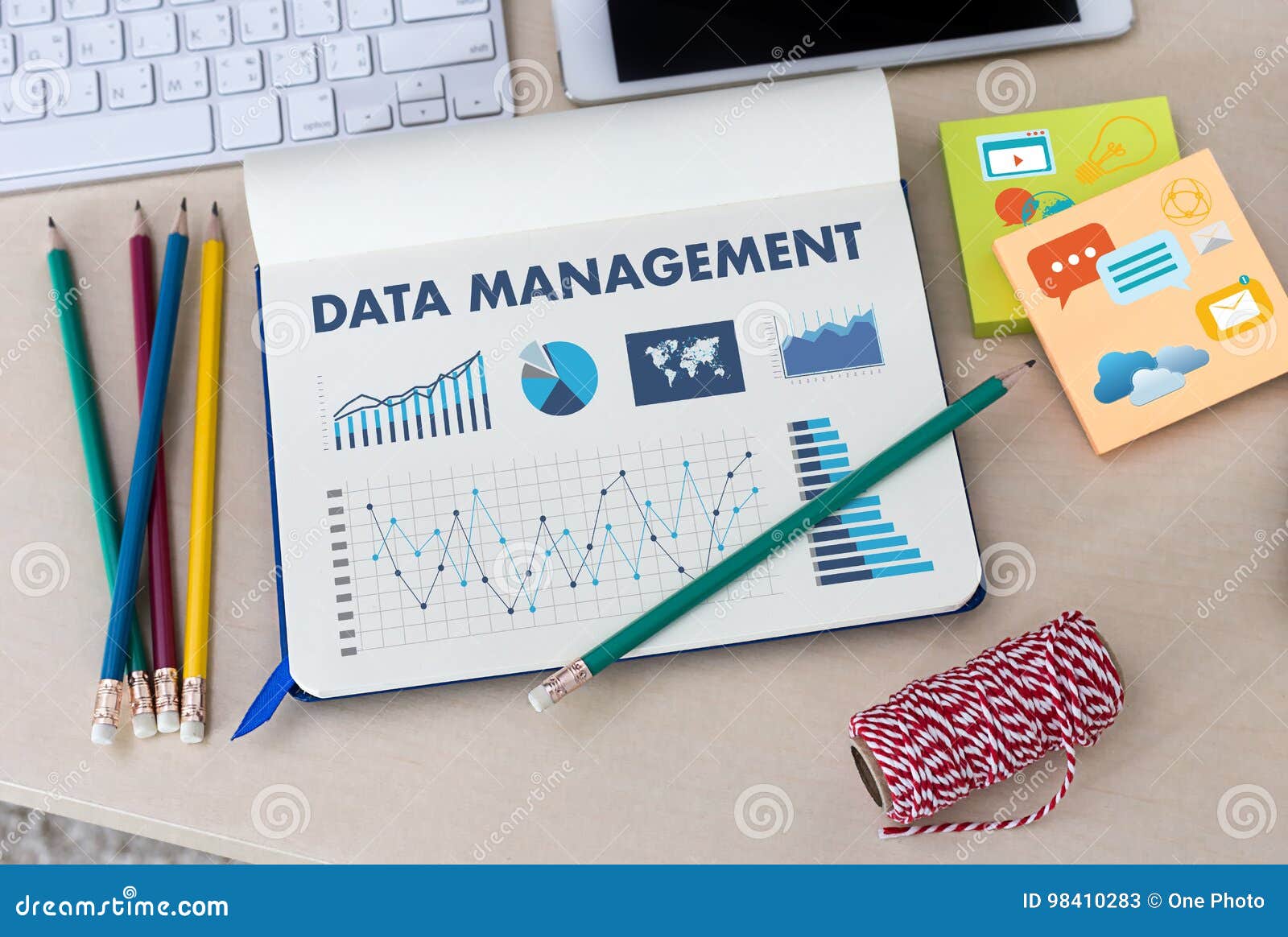 Data Management File Database Cloud Network Technology Concept Stock Image Image Of Color