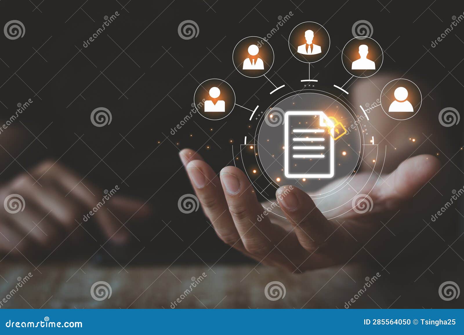 Data Management and Privacy. Document Management System (DMS) Concept ...