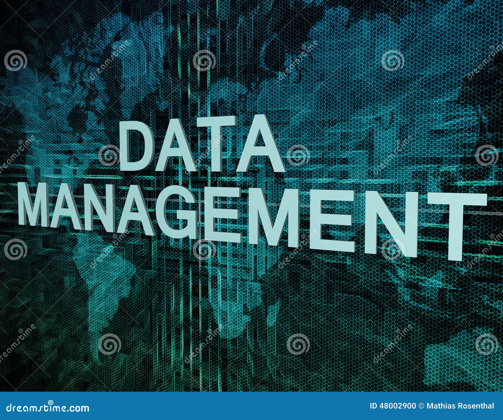 Data Management stock illustration. Illustration of information - 48002900